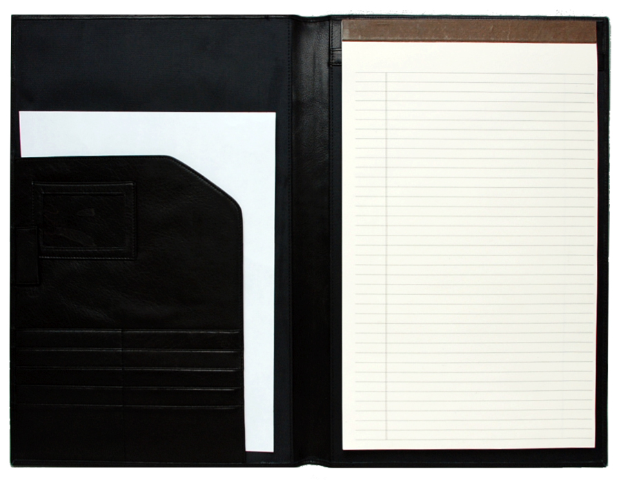 Leather Legal Size Pad Holder with Personalization